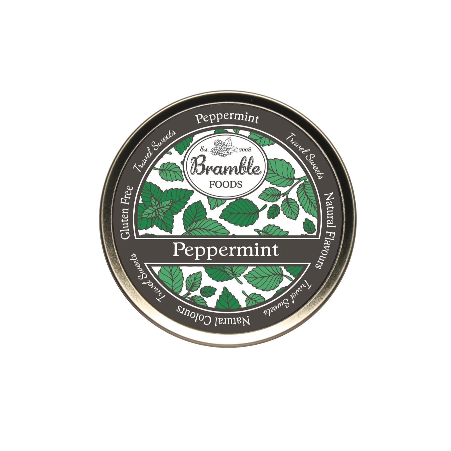Bramble Peppermint Travel Sweet Tins 200g - Richmonds
